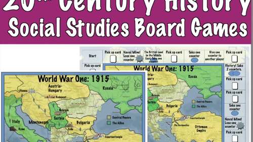 American History Board Games #5 - World War I in 1915 (20th Century)