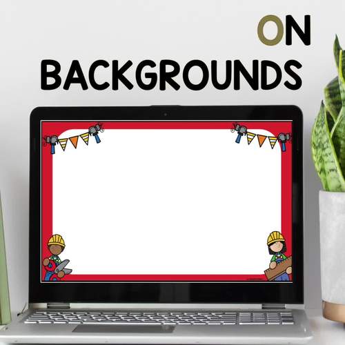 Google Slides Templates for Teachers Construction Classroom Decor