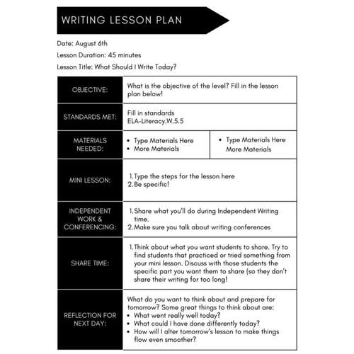 Ultimate Editable Google Docs Templates Bundle for Educators Event Planners