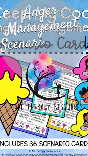 SUMMER COUNSELING ACTIVITIES : Anger Management Counseling | TPT