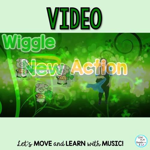 St. Patrick's Day Scarf Activity, Brain Break, Creative Movement Activity