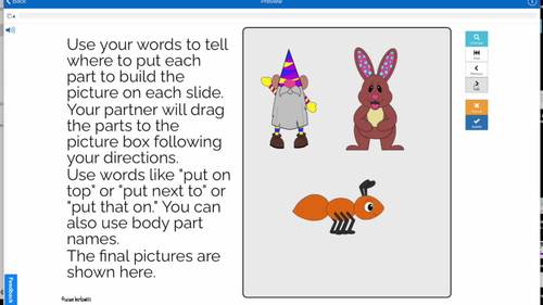 AAC Users Give Directions Boom™ Digital Activity for Speech Therapy