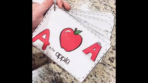 Kindergarten Busy Booklet (ABC) by Early Learning With Me | TPT