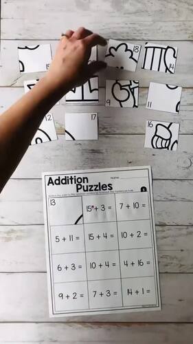 Hidden Picture Mystery Puzzles - Addition and Subtraction Puzzles to ...