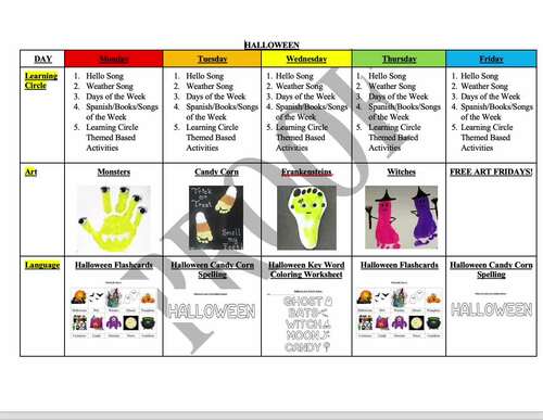 Toddler Holiday Lesson Plan Bundle by Admin 4 You | TPT