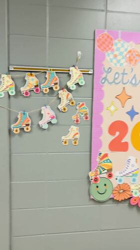 Roll into the New Year Bulletin Board for Winter | TPT