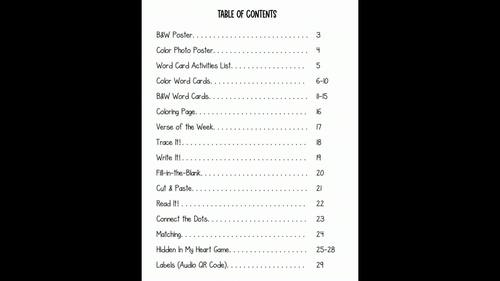 Bible Memory Verse Activities for Matthew 11:28 by The Jillybean Jar