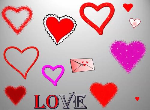 Valentine's Day Love GIFs Clipart Backgrounds Frames | TPT