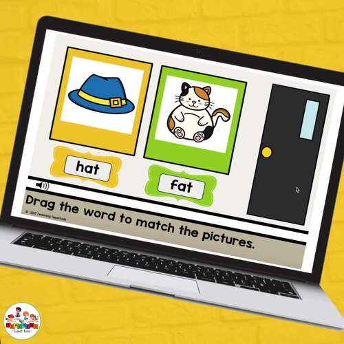 Short A Word Family Boom Cards by Teaching Superkids | TPT