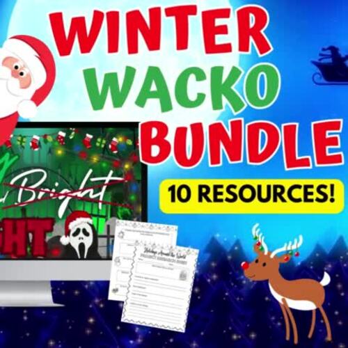 Holiday Winter SEL Activities Bundle | Digital Games, Warm Ups ...