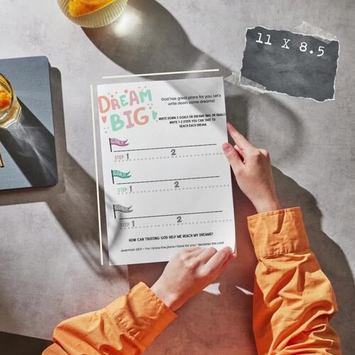 Christian Self-Esteem Workbook for Girls, Faith-Based Guided Journal ...