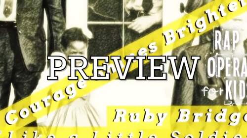 Sequence of Events Reading Passage Worksheets with Ruby Bridges Rap ...