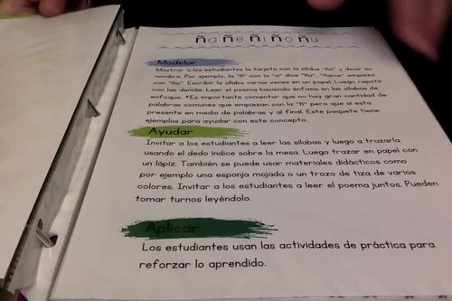 Palabras decodificables con la silabas ña ñe ñi ño ñu para practicar la ...