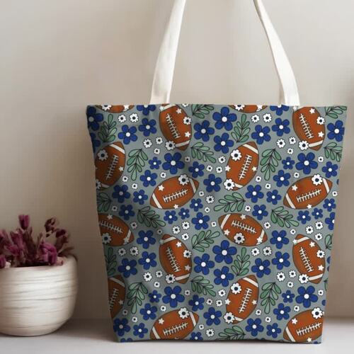 Team Spirit Football Digital Paper Seamless Pattern Dallas Cowboys Colors