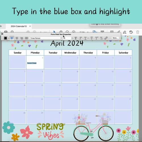 Editable October 2025 Printable Calendar | PDF and PNG Files | TPT