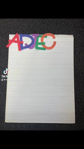 Adjective Anchor Chart Kit by maiden education | TPT