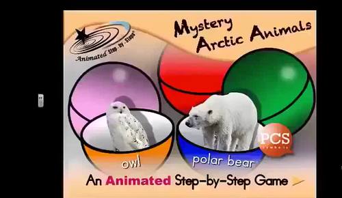Mystery Arctic Animals - Animated Step-by-Step Game - PCS by Bloom