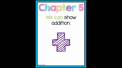 Go Math! Chapter 5 Kindergarten Focus Wall by Erica Gorrell | TPT