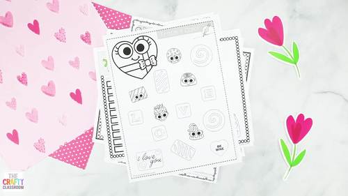 Fine Motor Skills: February Activity Pack by Preschool Mom | TPT