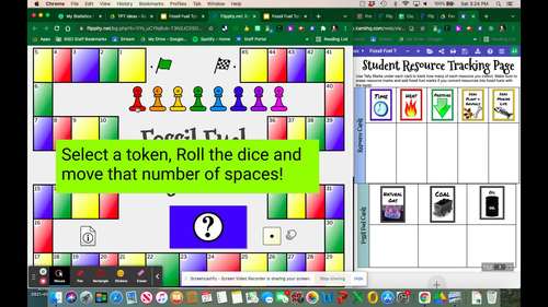 Fossil Fuels Formation Board Game by Engaging Upper Elementary | TPT