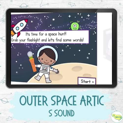Flashlight Search I Spy Articulation Boom Cards™ All Sounds Bundle
