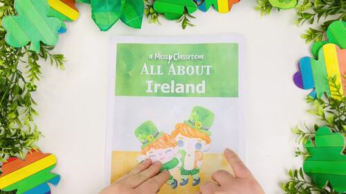 2nd Grade Geography Ireland Nonfiction Reading Lesson RI.2.1 Ask Answer ...