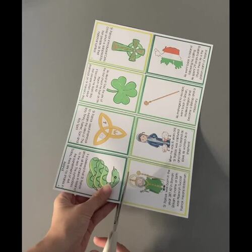 St. Patrick’s Day Catholic Colouring Printable Mini Book Activity Cut ...