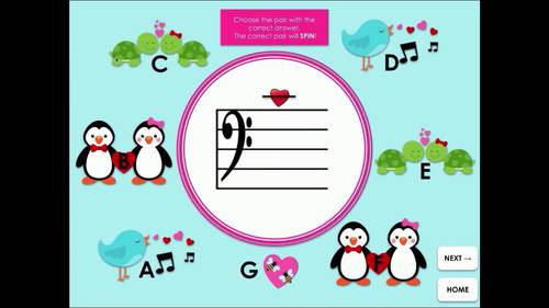Love Notes | BUNDLE | Digital Music Game by Music Educator Resources