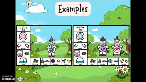 Build a Unicorn BOOM Cards™ Initial R, R Blends, Vocalic R Sounds