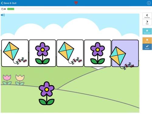 Spring Patterns Digital Boom Cards™ for March, April and May by ...