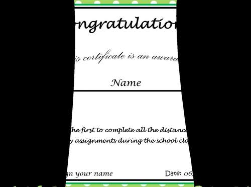 End of the Year Awards Certificates Invitations Editable Bilingual
