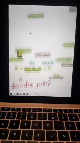 doodle jump irregular verbs past simple ppt game interactive whiteboard