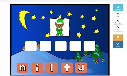 French Christmas Vocabulary BOOM CARDS | Writing Activities NOEL SET 4