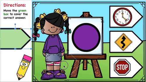 Google Classroom 2D Shapes by Della Larsen's Class | TPT