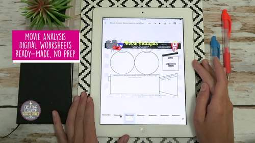 Movie Guides | Worksheets | Graphic Organizers for Any Movie | Gr. 7-12