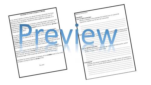 Reading Strategies (Making Conections & Character Analysis) | TPT