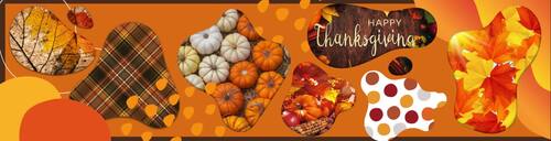 Animated Banners for Google Classroom - Thanksgiving by Just Add H2O