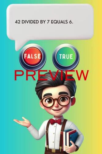 Quiz Quiz Trade Division ! Sharpen Your Skills! True or False Division ...