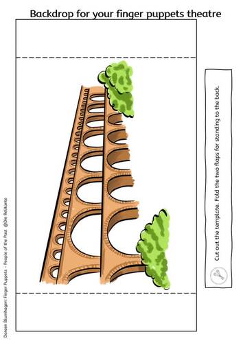 The Romans - People in History - Finger Puppets by Die Relitante