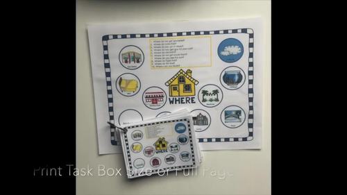 WH Questions Assessment Screener for Speech and Language Therapy