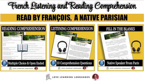 French Listening and Reading Comprehension - Le Plus-Que-Parfait