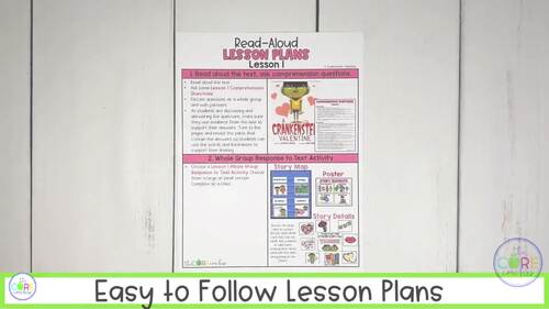 A Crankenstein Valentine PreK Read Aloud, Preschool Valentine's Day Craft