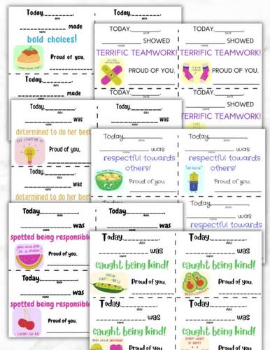 Awards for Behavior: Silly Food and Objects by Lifting Up Leaders