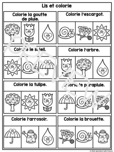 French Reading Activities Bundle | Les activités de lecture | TPT