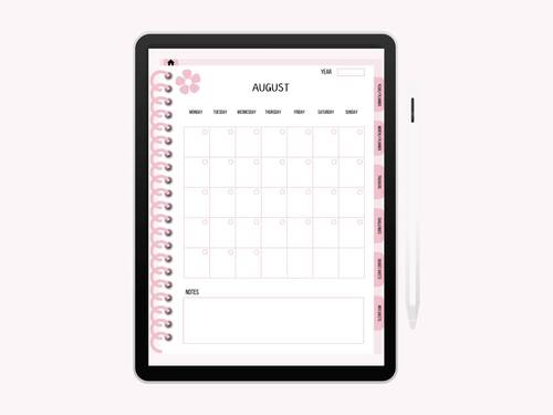 Digital Finance Budget Planner | Monthly Budget, Savings Trackers, Spending