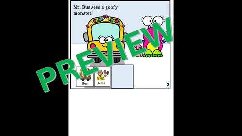 Christmas Bus Adaptive Books |Unit for Autistic and Special Needs: Core ...