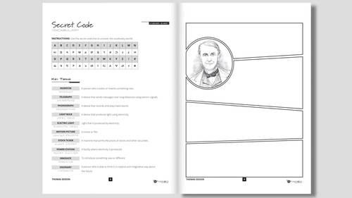 Thomas Edison Inventor | Biography | Activity Pack | Science Classroom ...