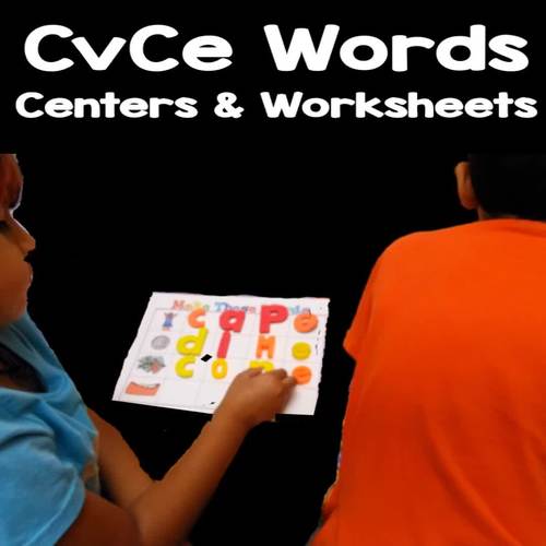 CVCE Activities and Centers - Silent E, Tricky E or Magic E | TPT