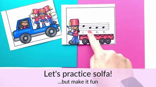 Solfege Parade Composition Game BUNDLE for Elementary Music Centers