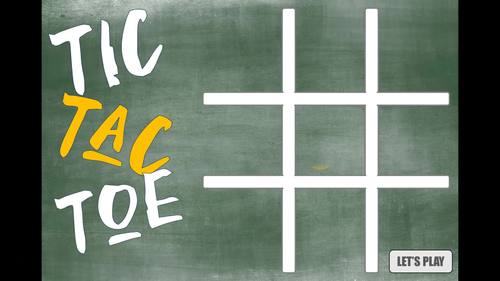 Tic Tac Toe Power Point Template by Handy Teaching Tools | TpT